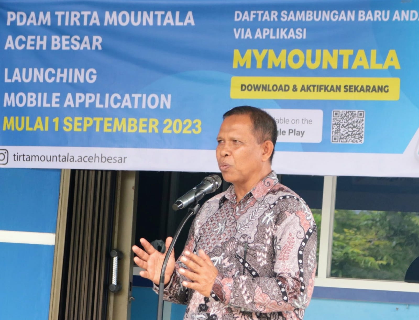 Pj Bupati Aceh Besar Luncurkan Aplikasi Mymountala - oketrend.id